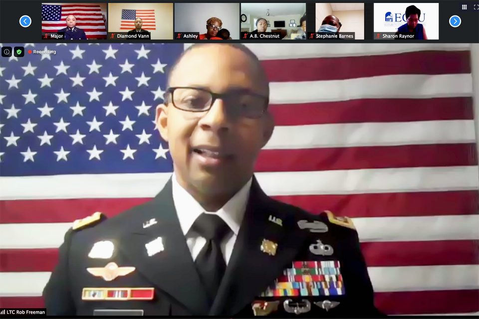 Four Fall 2020 ECSU Graduates Commissioned as U.S. Army Officers ...